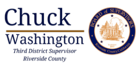 CID Application | Supervisor Chuck Washington, District 3